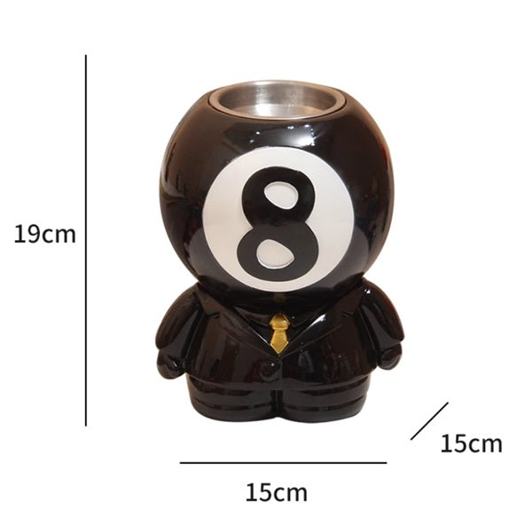 NV NO.8 BILLIARD BALL PEN AND ASHTRAY HOLDER – Madera de Mango