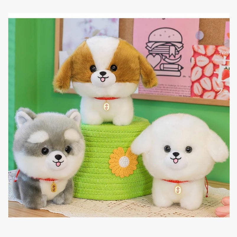 Plush Puppy 20cm – Madera de Mango