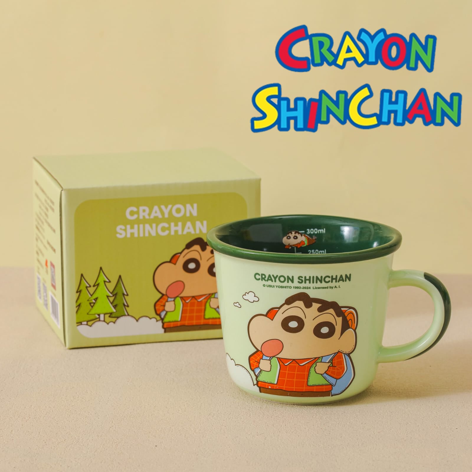 MUG SHINCHAN CRAYON 24-08 – Madera SG